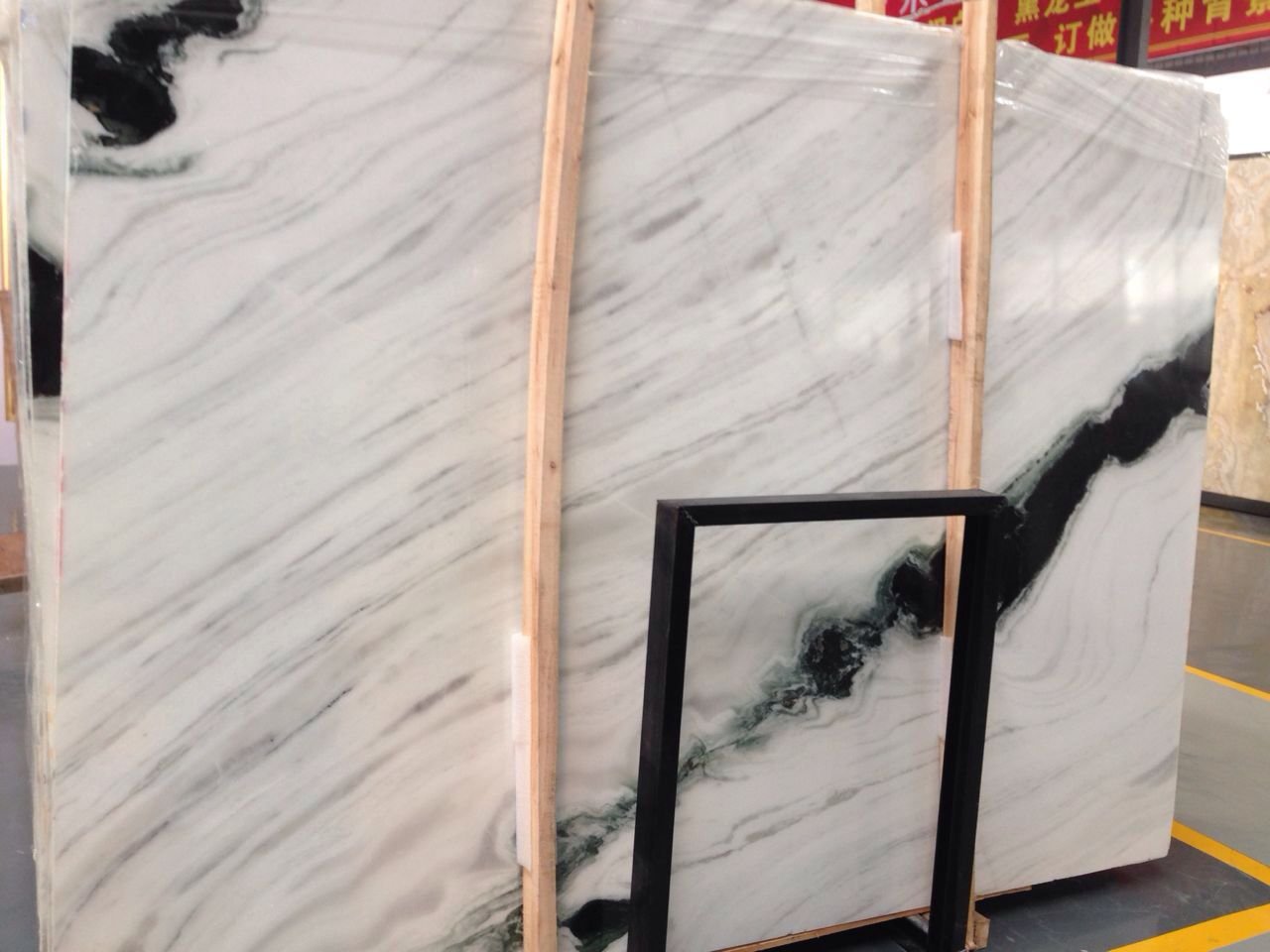 Panda White Chinese White Marble Match Marble Slabs High Quality - Pan ...