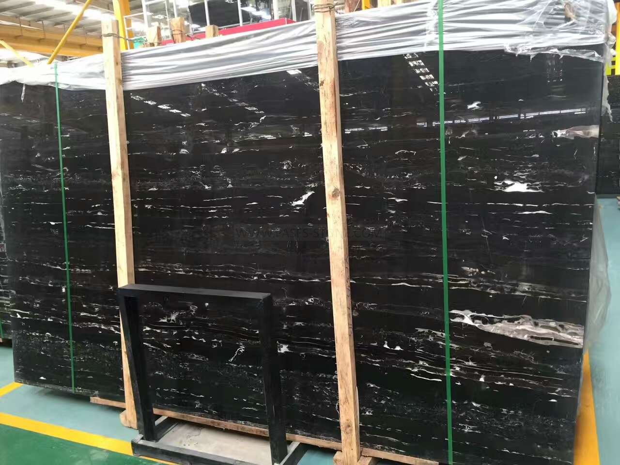 Silver Dragon Black Marble Slabs - Pan-Asian SFS Stone